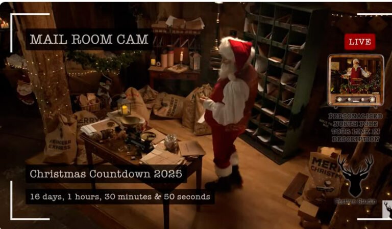 Watch Santa Live Christmas Countdown 2026: Vive la magia del Polo Norte ...